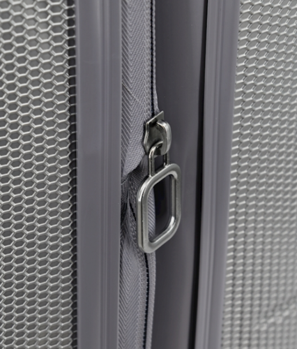 מזוודה קשיחה HIVE בצבע כסף גודל 20- FERRINI SILVER F1