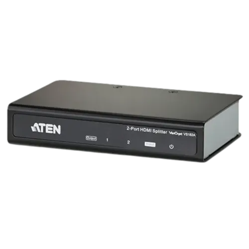 ATEN 2-Port 4K HDMI Splitter VS182A - - Aten