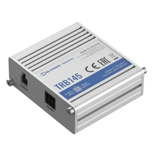 Teltonika TRB145 INDUSTRIAL RUGGED LTE RS485 GATEWAY - - נתבים