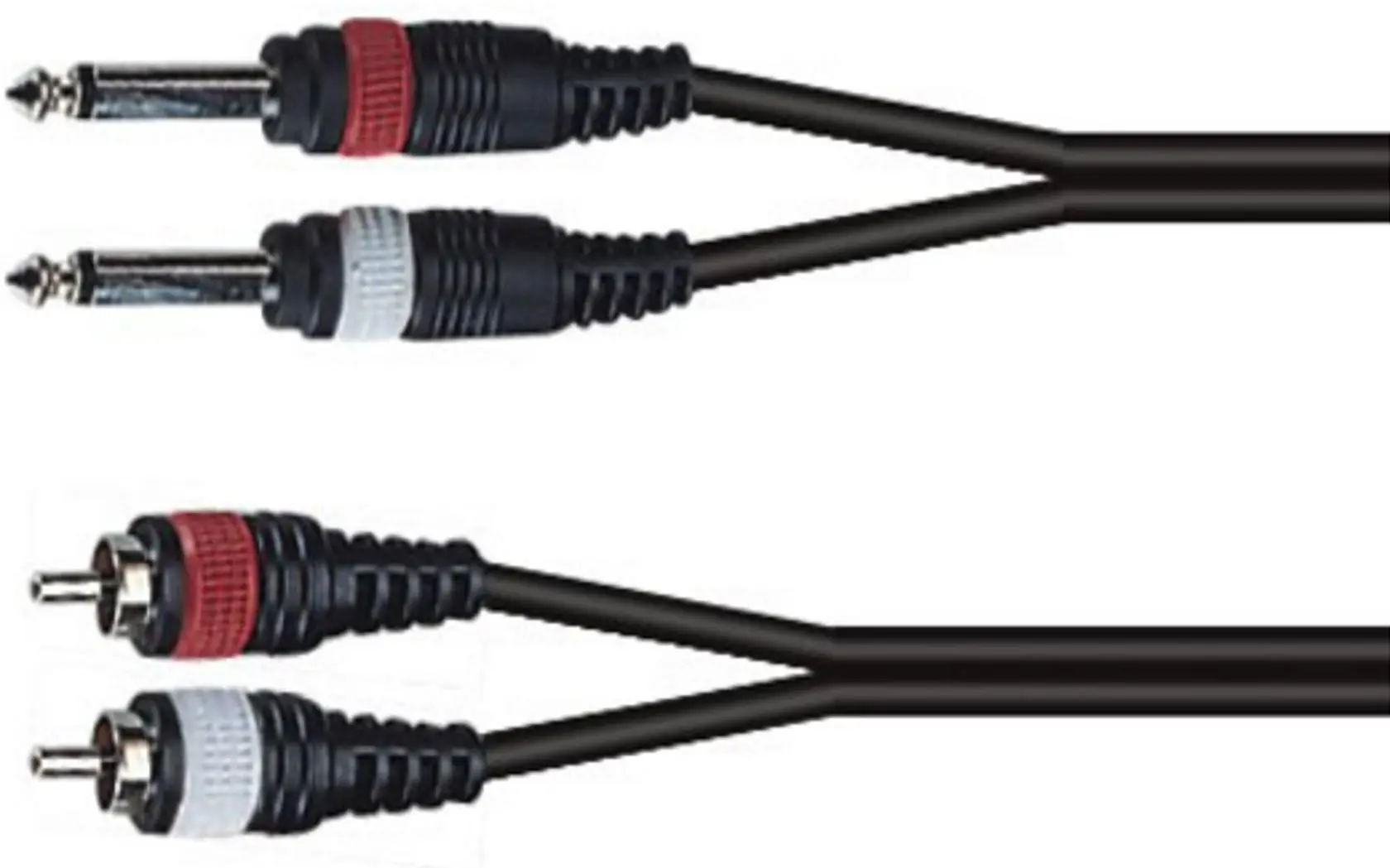 כבל RCA-PL כפול 5 מטר יצוק LC007/ LC 1038 Proline - Proline - כבלים מוכנים